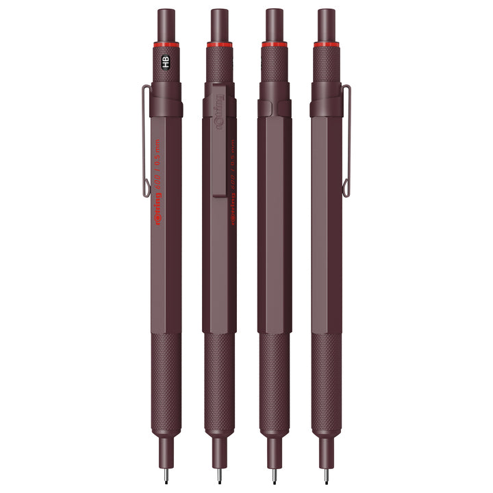 Rotring 600 Mechanical Pencil, Chocolate Truffle – graphicsdirect.co.uk