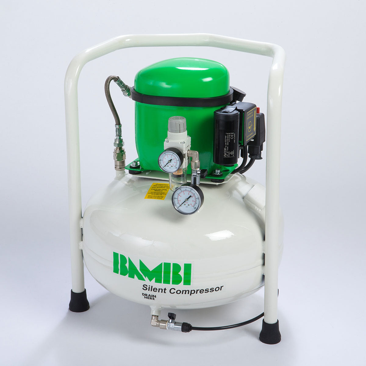 Bambi BB24v Silent Air Compressor – graphicsdirect.co.uk