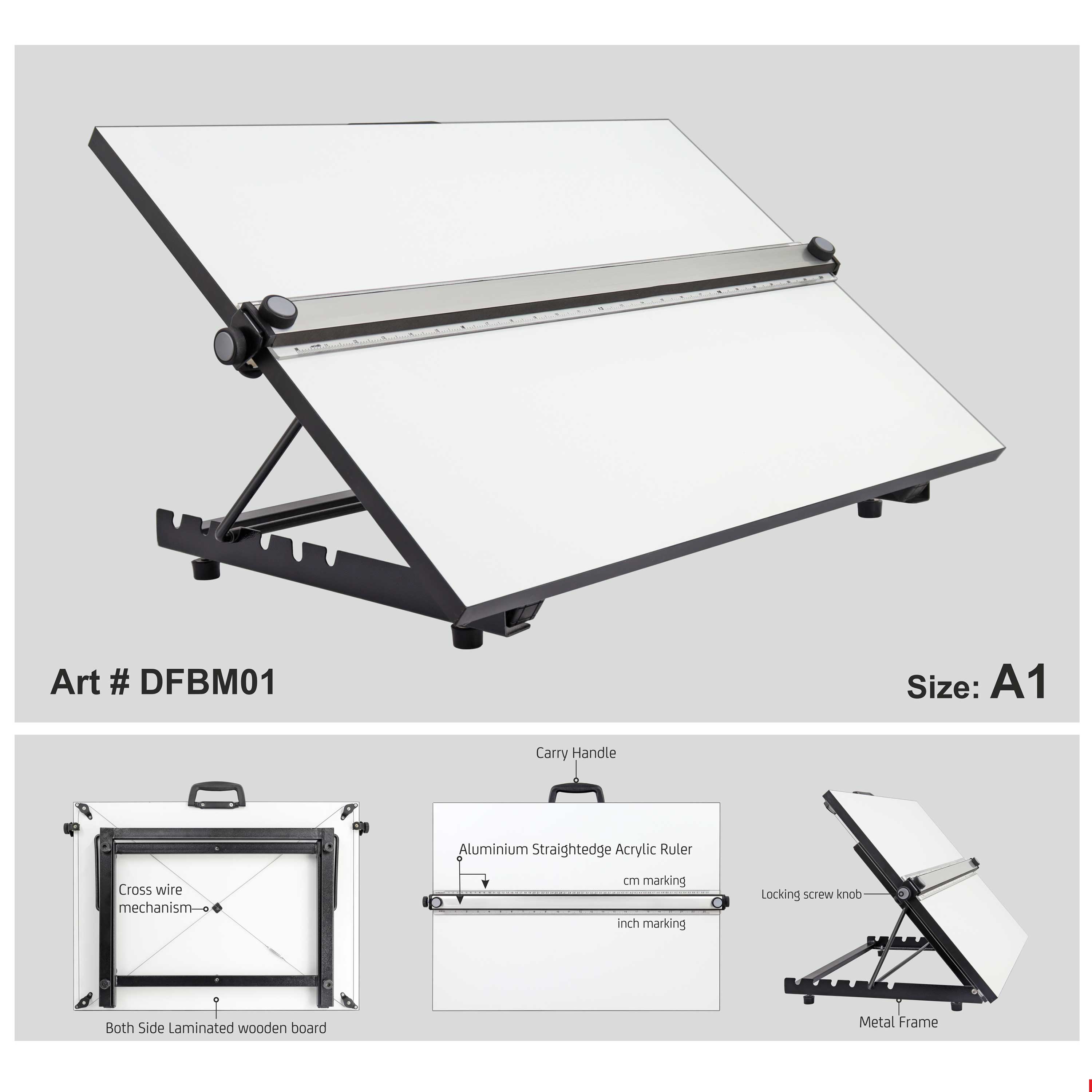 GraphicPro A1 Drawing Board | Drawing Boards – graphicsdirect.co.uk