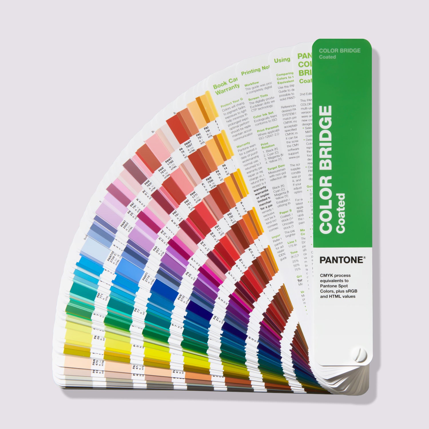 Pantone GP6102B Color Bridge Guide - Set of 2 | Coated & Uncoated ...
