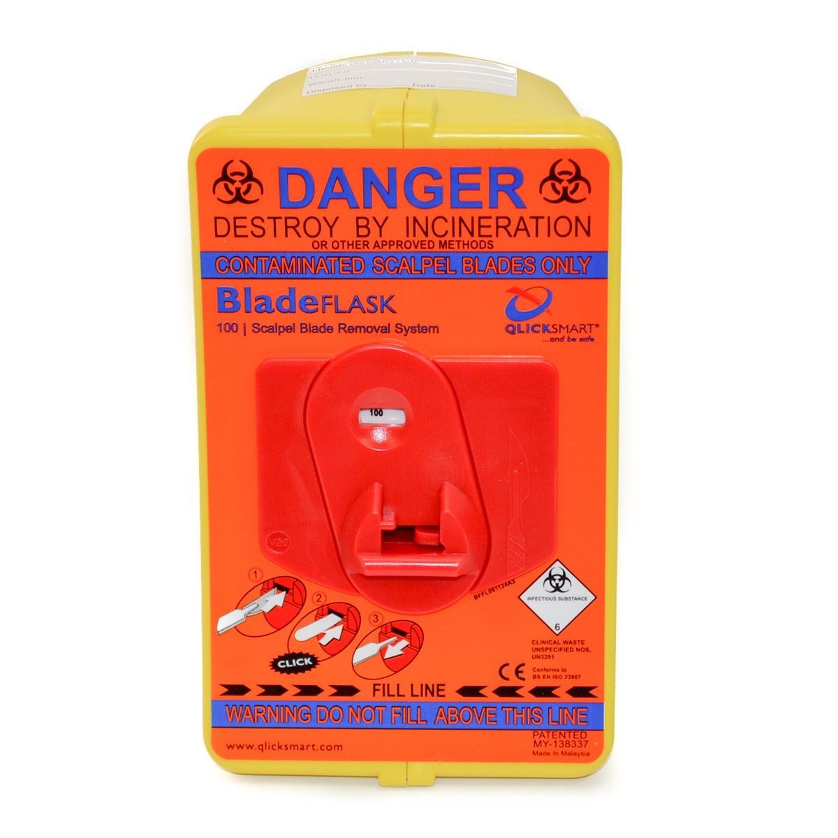 Qlicksmart BladeFLASK Swann Morton Blade Remover – graphicsdirect.co.uk