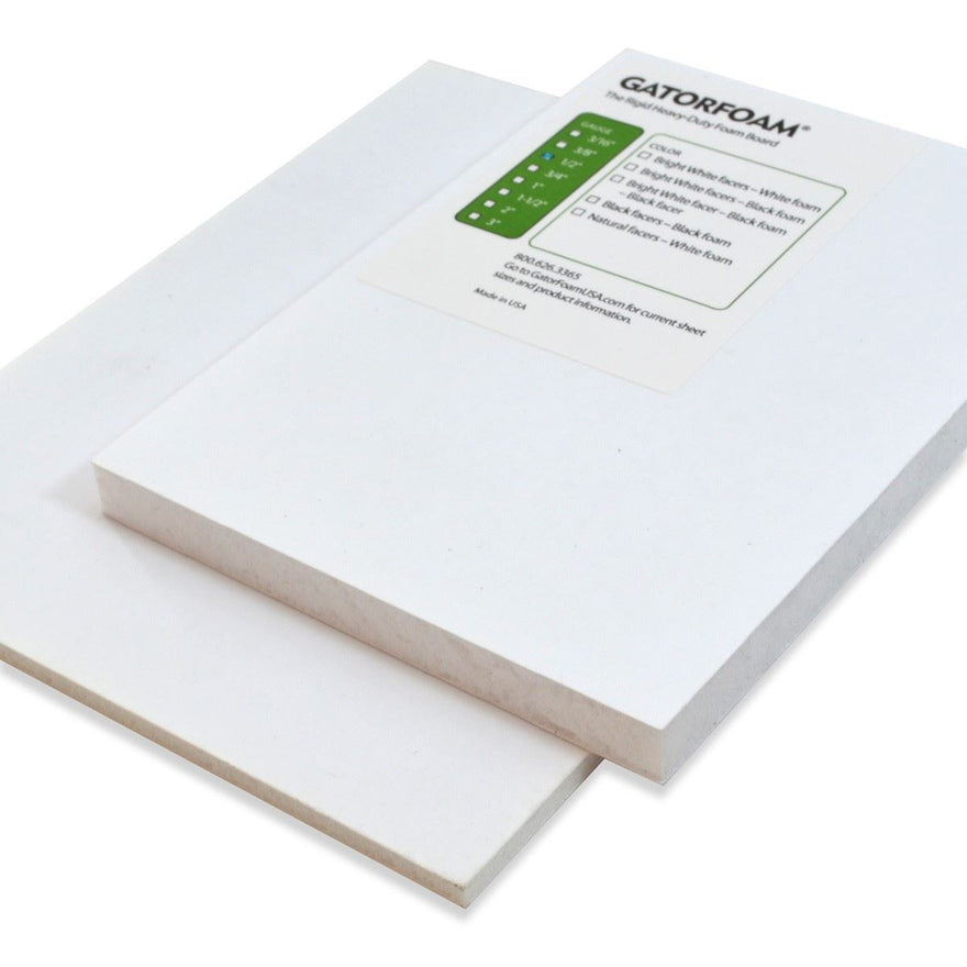 White Gatorfoam – graphicsdirect.co.uk